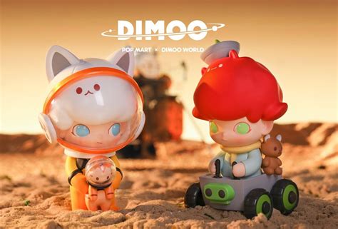 Introducing Dimoo Space Travel From Dimoo World X Popmart