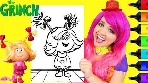 Effortfulg Cindy Lou Who Coloring Pages