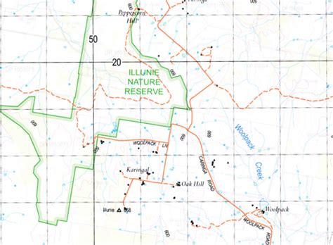 Koorawatha 1 50000 Nsw Topographic Map Maps Books And Travel Guides