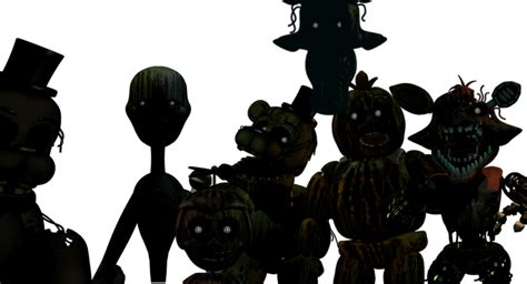 Hot Take The Phantom Animatronics Have Some Of The Best Designs Horror Wise In Fnaf R