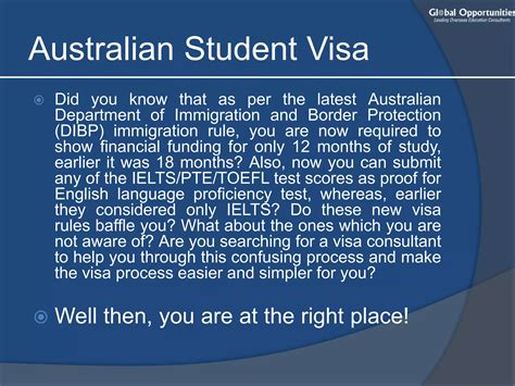 Easiest Way To Get Your Australian Student Visa Ppt Free Download