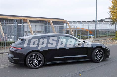 2024 Porsche Taycan Spied While Testing