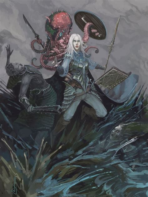 Idoneth Deepkin By Nictanova On Deviantart Warhammer Fantasy