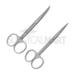 TC Iris Scissors Set Straight Curved Surgical Mart