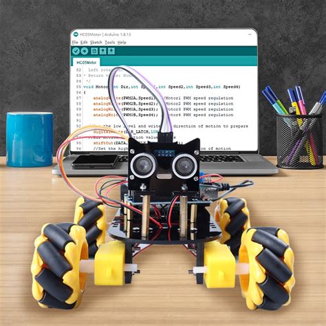popular diy 4wd smart robot car kit for arduino robot c c programming project 360° degree