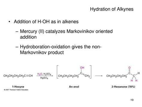 Ppt Ch 8 Alkynes An Introduction To Organic Synthesis Powerpoint