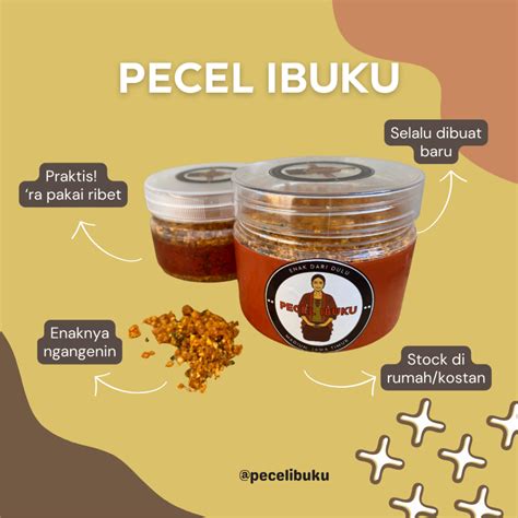 Jual Sambal Pecel Madiun Merek Ibuku 250gr Shopee Indonesia
