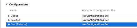 Xcode Switching Environments Ios Stack Overflow