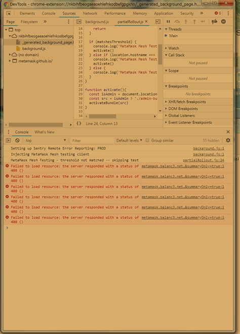 Metamask Is Not Displayed · Issue 5120 · Metamask Metamask Extension