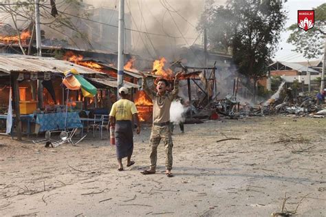 စဉ့်ကူး လက်ပံလှရွာ စျေးကို Mandalay Free Press Mfp
