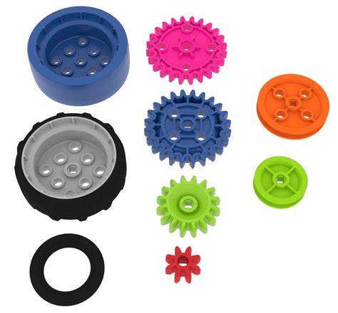 Using VEX GO Wheels Gears And Pulleys VEX Library