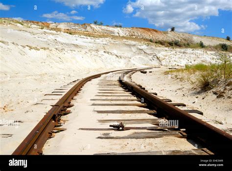 Old Rusty Railway Stock Photo Alamy