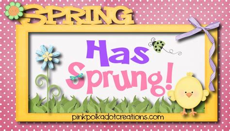 April Calendar Ideas Pink Polka Dot Creations