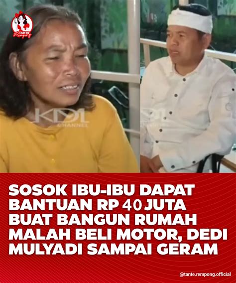 TANTE REMPONG | “Milih 2-2 nya aja bisa ga” Idih sok ok banget bang | Instagram