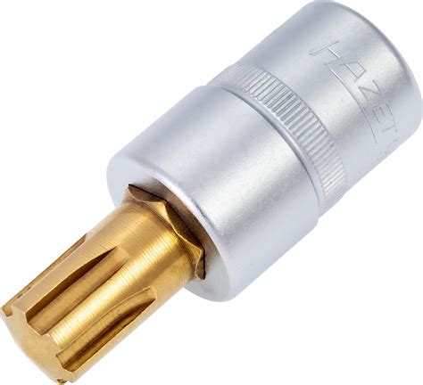 Hazet 1 2 Square Hollow Screwdriver Socket Spline Socket Ribe Cv M14