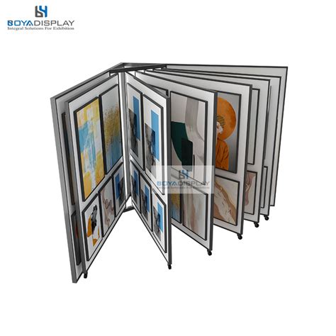 Page Turning Type Hanging Pictures Art Display Stands