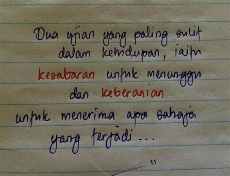 Kata Kata Motivasi Tentang Ujian Hidup
