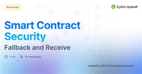 Video Review Fallback And Receive Smart Contract Security