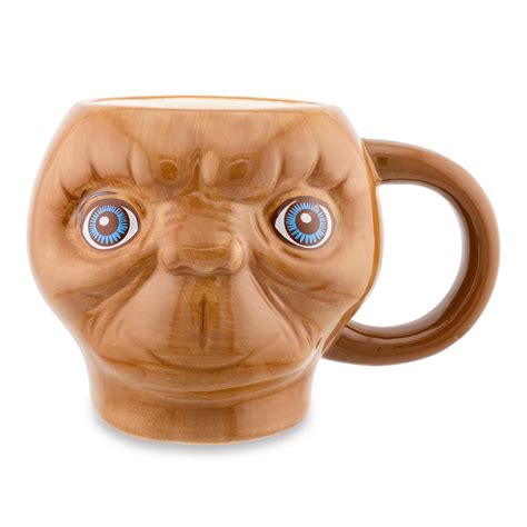 Et Face 20oz Ceramic Sculpted Mug Free Shipping