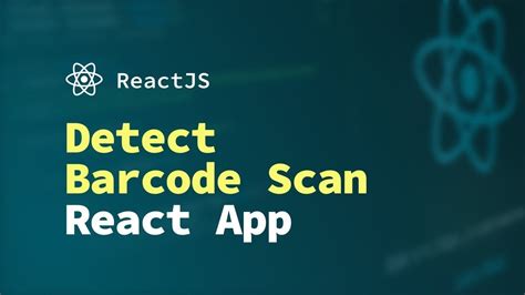 How To Use React Js Barcode Scanner React Js Tutorial Youtube