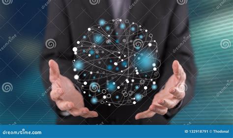 Concept Of Global Connection Stock Image Image Of Science