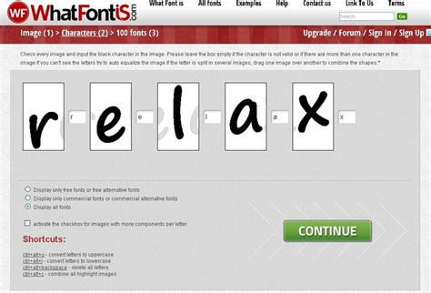 What Font Is A Good Free Tool For Identifying Fonts