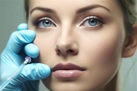 Premium Photo In An Aesthetic Clinic A Beautiful Woman Is Operated On