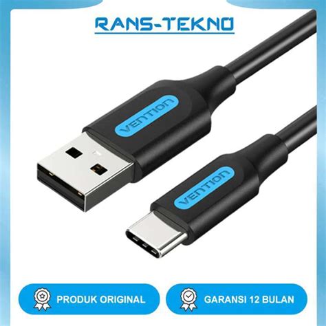 Promo Vention 15m Kabel Data Usb Type C Fast Charge Android