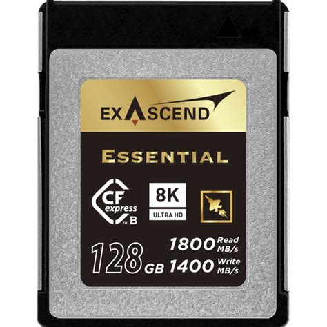 Exascend Essential Cfexpress Type B 128gb Hochgeschwindigkeits