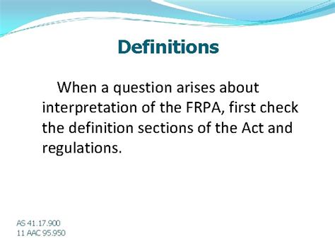 Frpa 101 D 3 Water Body Classification Region