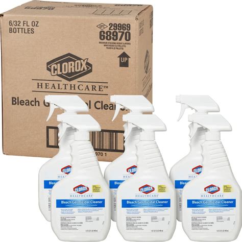 Clorox Healthcare Bleach Germicidal Cleaner Spray 32 Oz