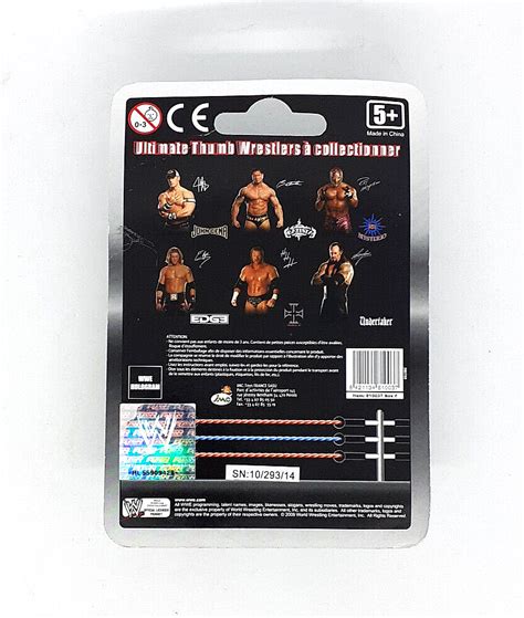 2009 Wwe Imc Toys Ultimate Thumb Wrestlers Triple H [carded