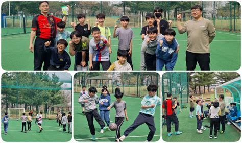 어린이 축구교실 개강 Shinae Church