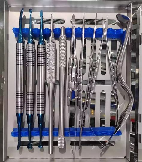 Micro Surgery Instruments Kit Pissco