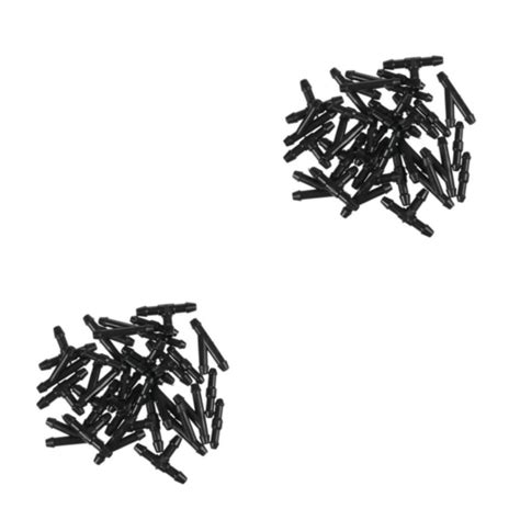 Scienceny Conector Negro Para Riego De Jardín Distribución Uniforme De