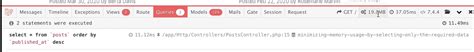Laravel Eloquent Performance