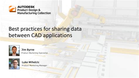 Best Practices For Sharing Data Between Cad Applications