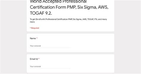 Prisha Arora On Linkedin World Accepted Professional Certification Form Pmp Six Sigma Aws Togaf