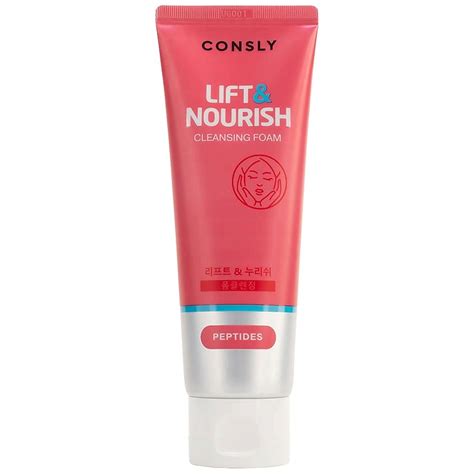 CONSLY Пенка для умывания укрепляющая с пептидами Lift & Nourish купить ...