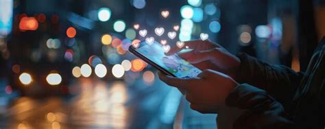 Premium Photo Using A Smartphone While Floating Social Media Icons