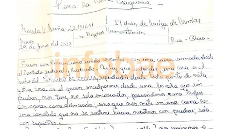 Marcela Acuña Acusó A Su Hijo Por El Femicidio De Cecilia En Una Carta