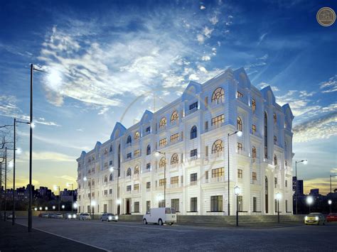 Architect Product Design 2d 3d Modeling Slice Plan Exterior