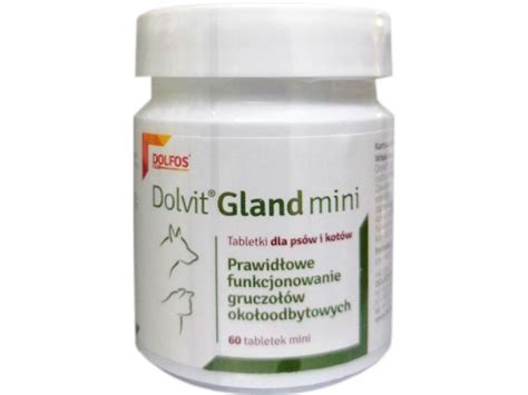 Dolvit Gland Mini 60 Tabl Prawidłowe Funkcjonowanie Gruczołów
