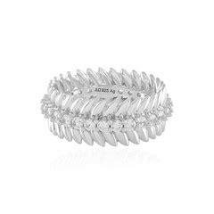 Kambodschanischer Zirkon 925 Silber Ring 0 657ct