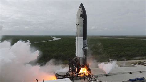 Static Fire Test Of Flight 7 Starship Pushes Spacex One Step Closer To