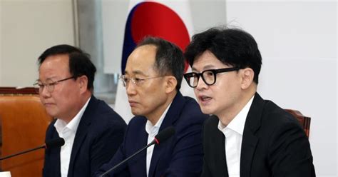 한동훈 의대 증원 유예 당정갈등 사치스러운 프레임
