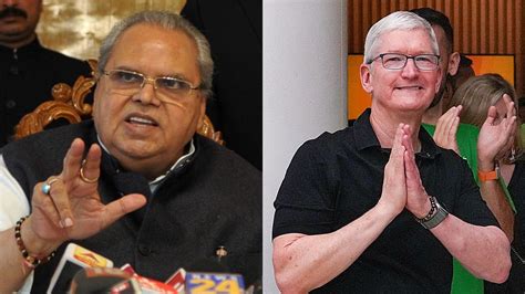 Tim Cook To Satyapal Malik Five People Who Made Headlines This Week