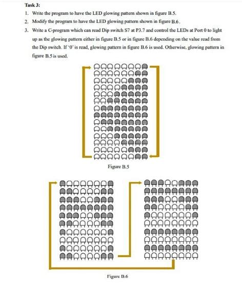 Solved Task Write The Program To Have The LED Glowing Chegg