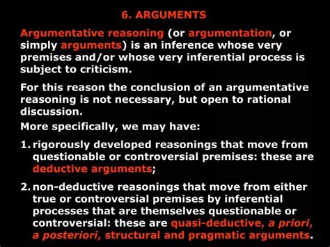 PPT ARGUMENTS PowerPoint Presentation Free Download ID