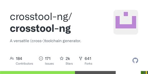 GitHub Crosstool Ng Crosstool Ng A Versatile Cross Toolchain Generator